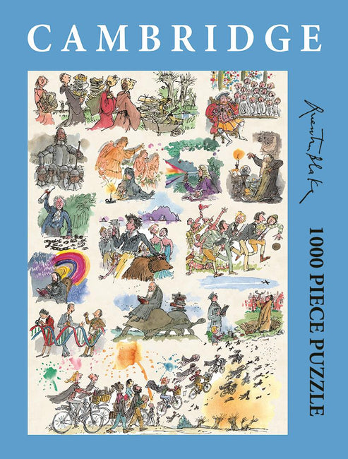 Cambridge 800 by Quentin Blake 1000 Piece Jigsaw Puzzle – Gaia Jigsaw ...