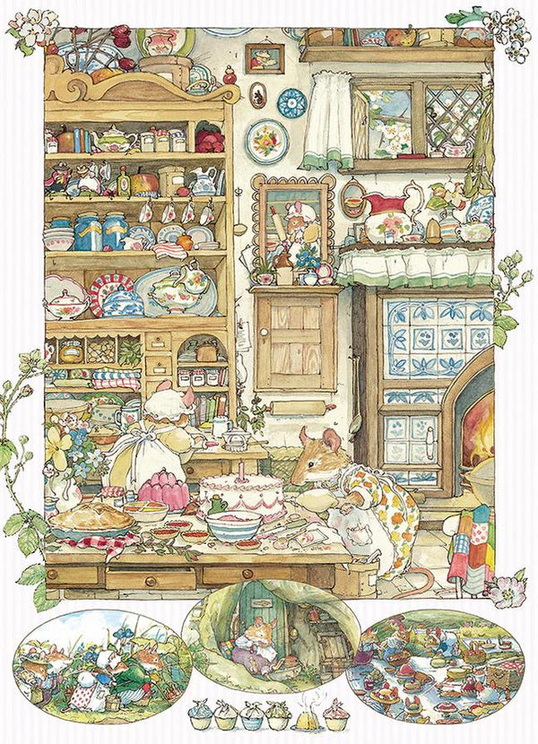Brambly Hedge: Picnic Preparations 500 Piece Jigsaw Puzzle – Gaia ...